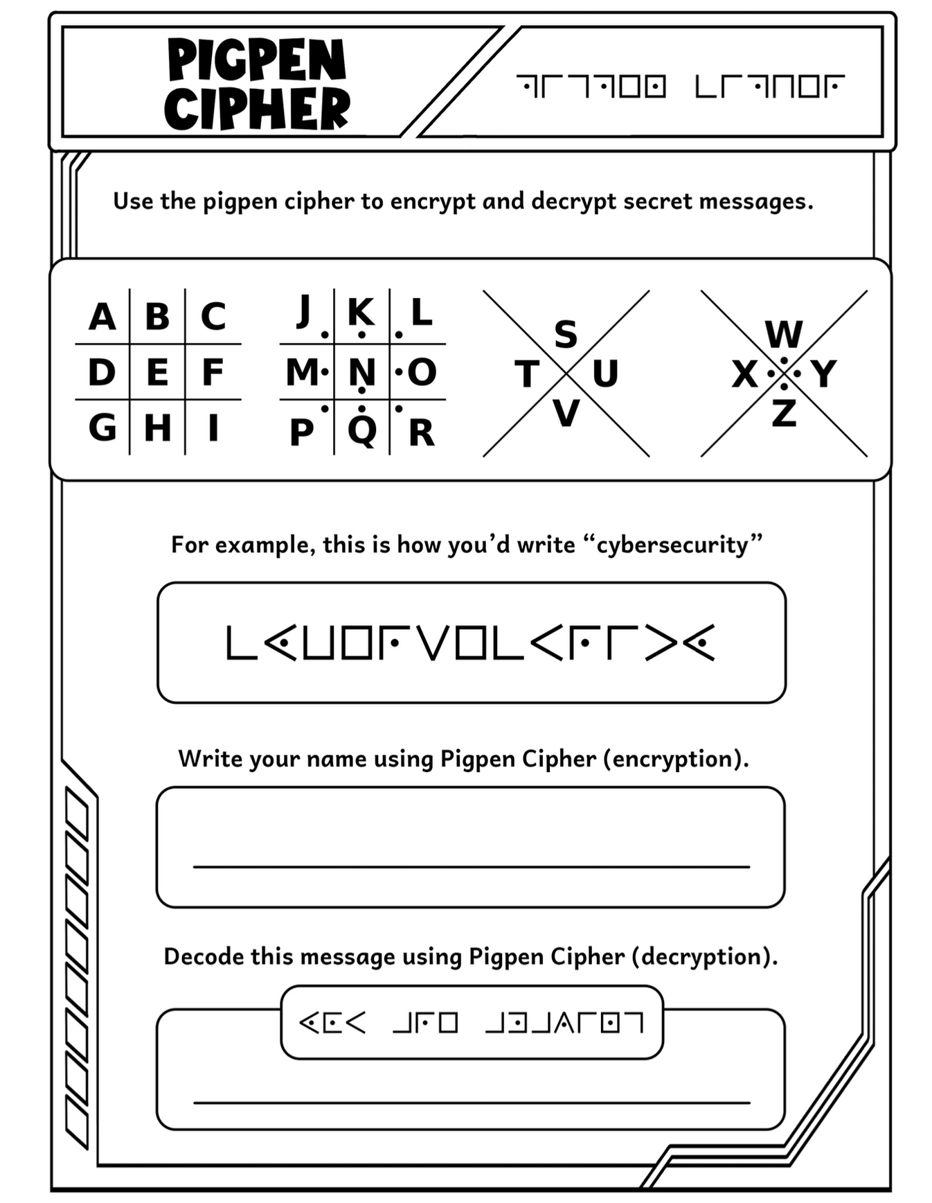 The ABCs of Cybersecurity Coloring & Activity Book – HBCU Prep School