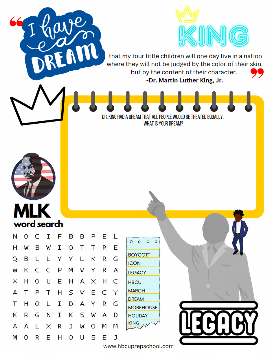 Free Downloads & Coloring Pages – HBCU Prep School